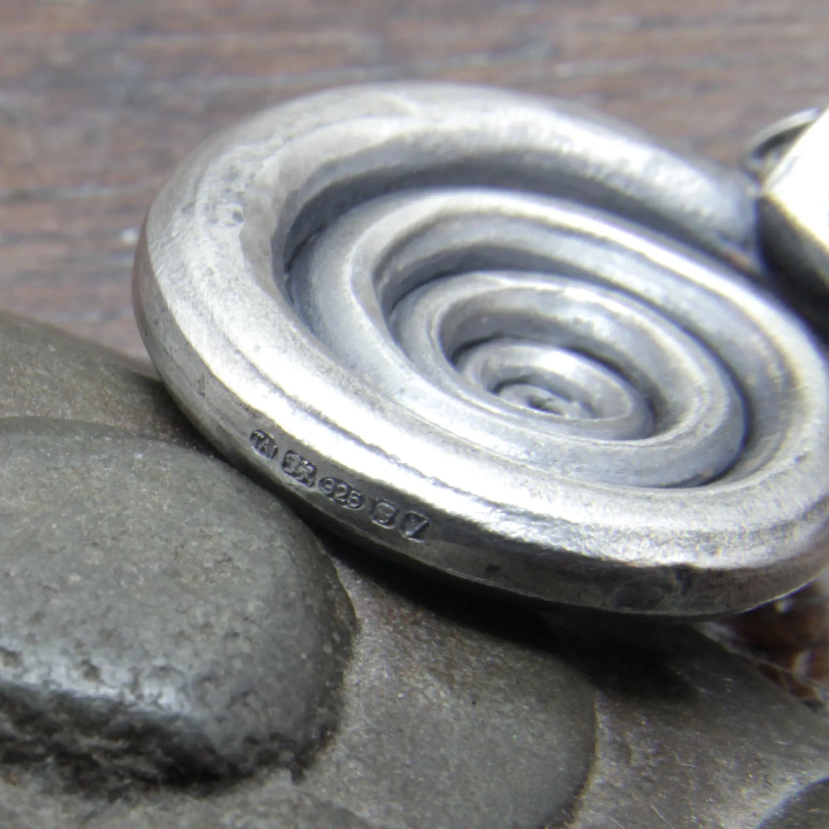 Wrought Silver Spiral Necklace – Taitaya Forge